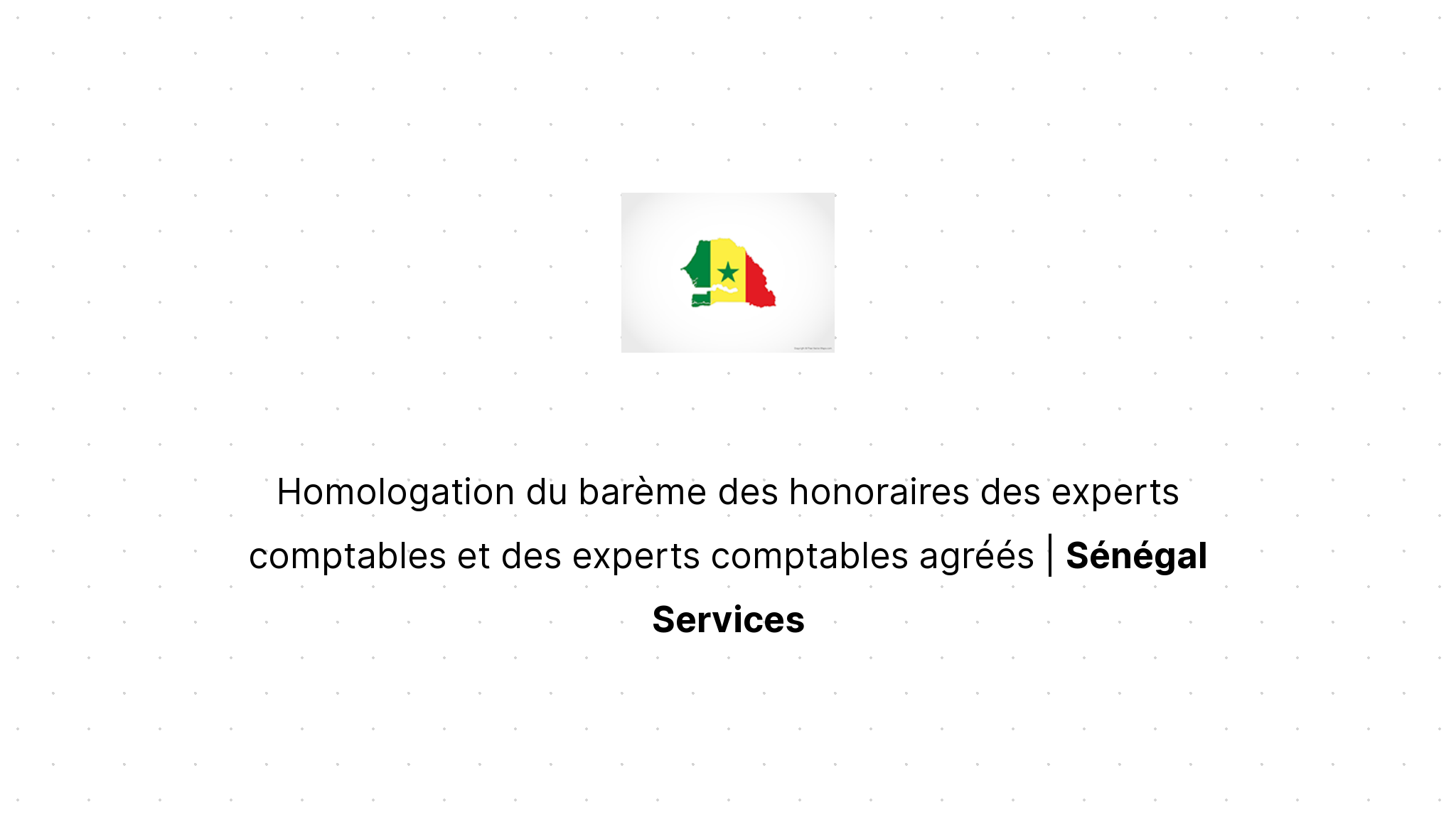 Homologation du barème des honoraires des experts comptables et des ...